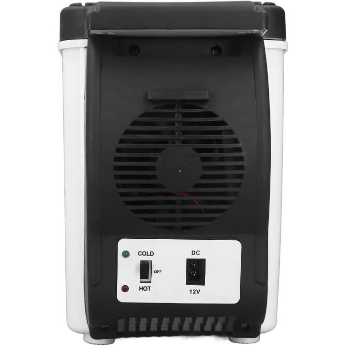 Réfrigérateur De Voiture, Mini Réfrigérateur De Voiture 6L 12V 37W Mini Réfrigérateur À Double ...