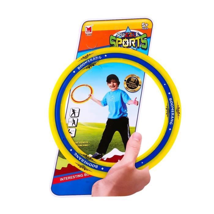 Boomerang O forme Jaune bleu 1 pcs - Cdiscount Jeux - Jouets