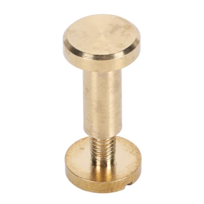 HURRISE Ensemble de rivets à vis 50 pièces Rivets décoratifs 50 pièces ...