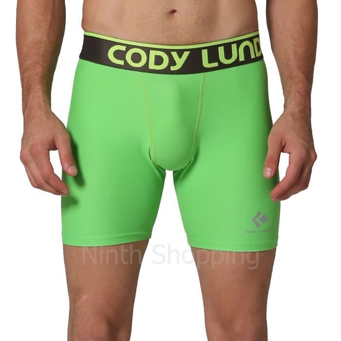Short Collant Compression Homme Fitness Sports-... Vert - Cdiscount ...