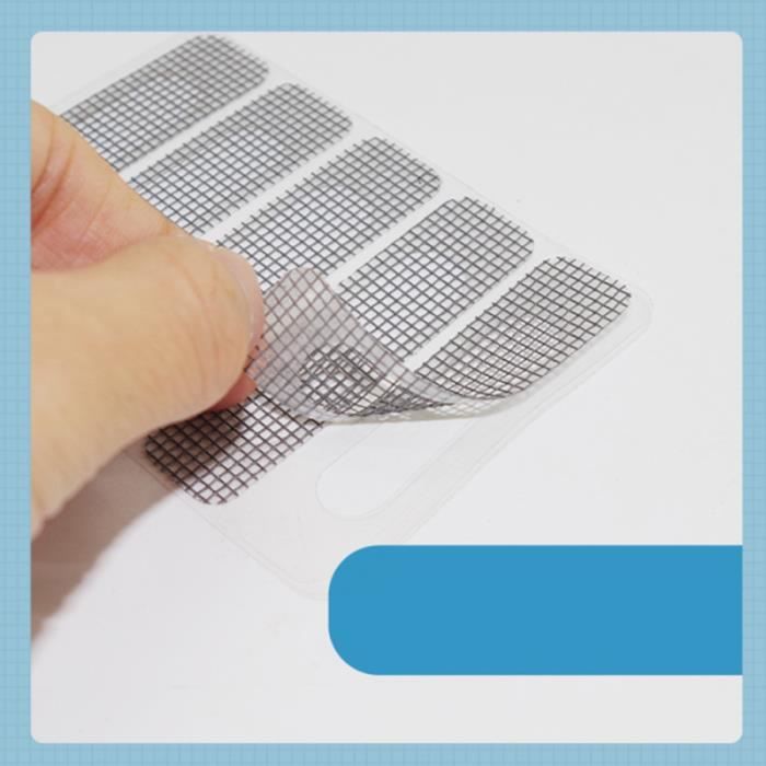 5 Sheets/25PCS Door Window Screen Repair Tape Fiberglass Covering Mesh ...