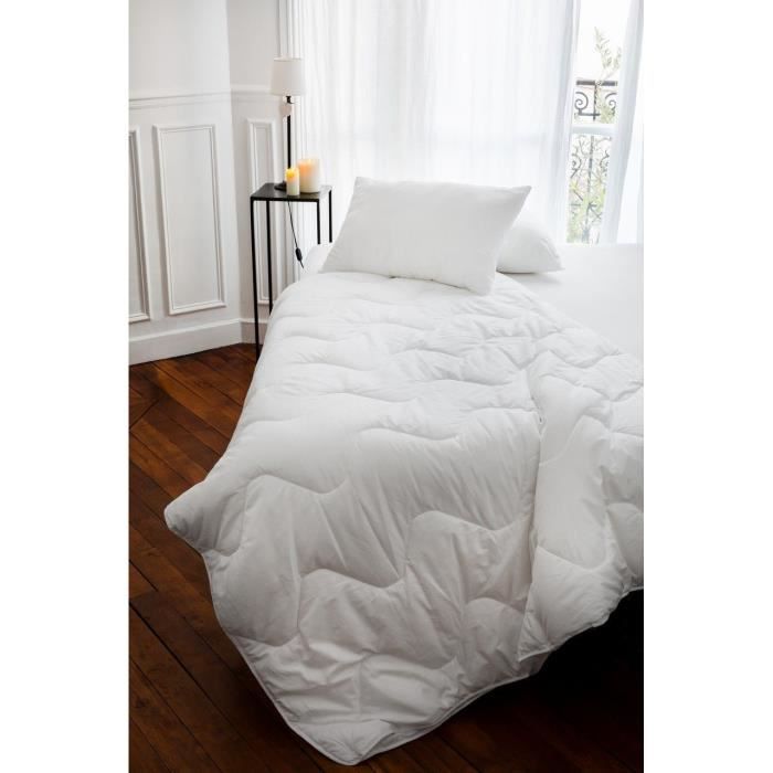 Couette Harmonie mi-saison en coton fibre creuse siliconée 240x280 ...