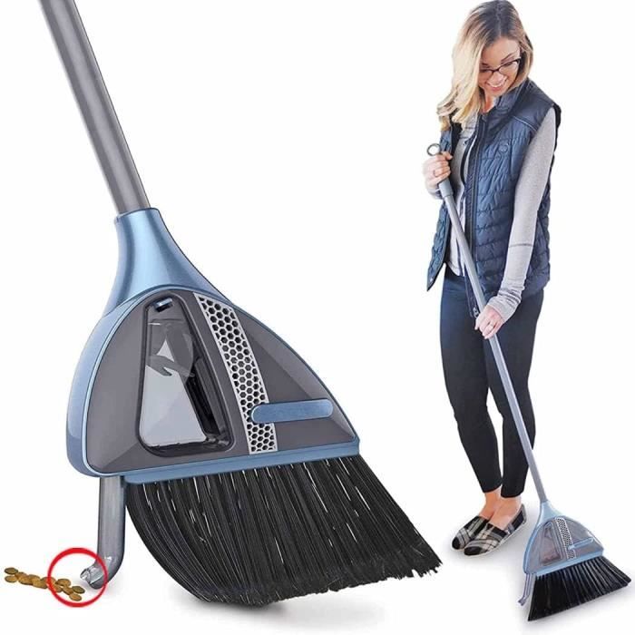 Balayeuse 2 En 1 Avec Aspirateur Intégré, Plus Besoin De Se Pencher ...