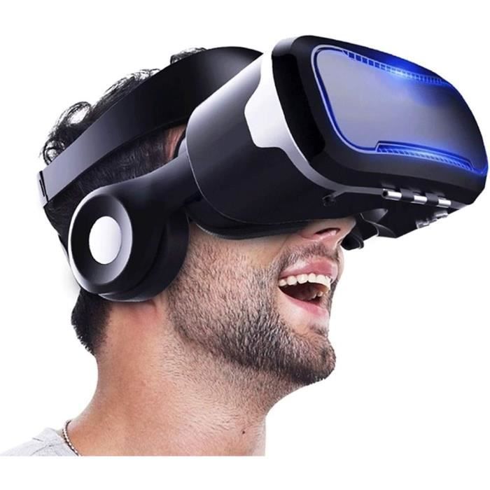 Casque Vr, Casque De Réalité Virtuelle, 3D Lunette Vr, Smartphone Pour ...