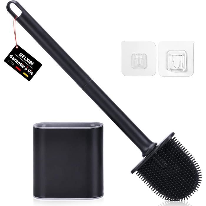 Brosse Wc, Brosse Wc Silicone, Brosse Nettoyage Salle De Bain Balai ...