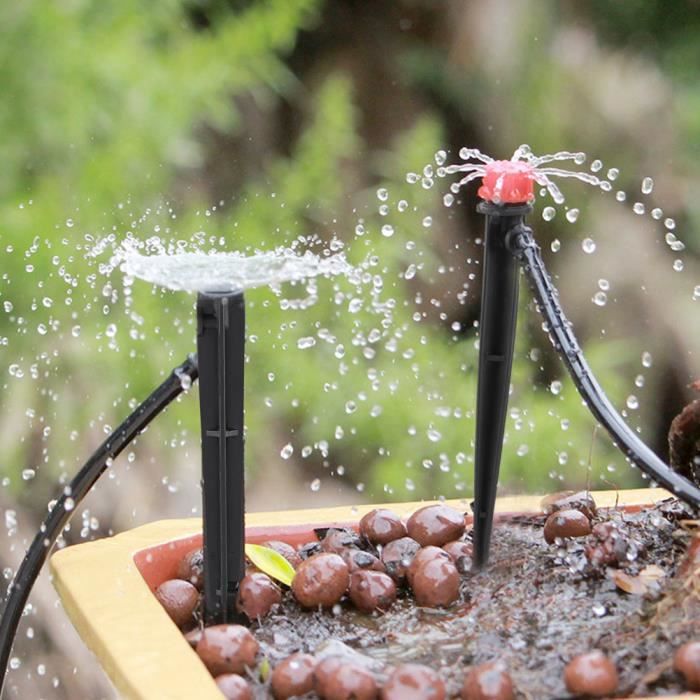 Vvikizy Goutteur de Jardin 20Pcs Micro-Goutte Irrigation à 8 Sortie d ...
