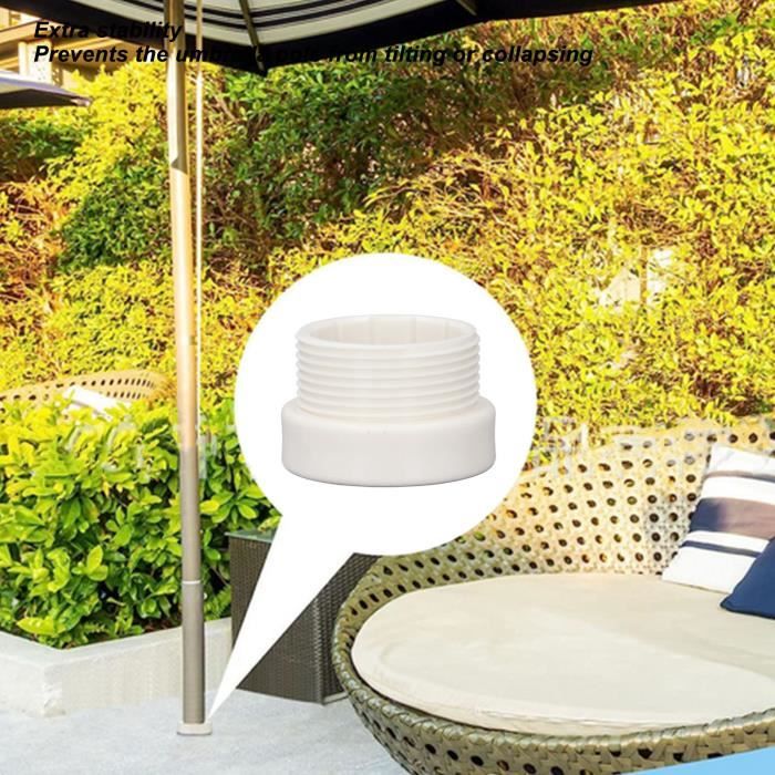 Adaptateur de stabilisateur de parasol de piscine en ABS, manchon d ...