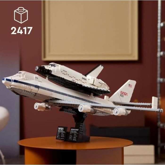 LEGO® Icons 10360 Exclu Cdiscount L’aéronef de transport de navette ...