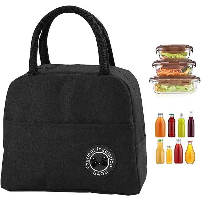 Sac à Déjeuner Fraîcheur, Mini Petit Sac Isotherme, Sac à Lunch Carré ...