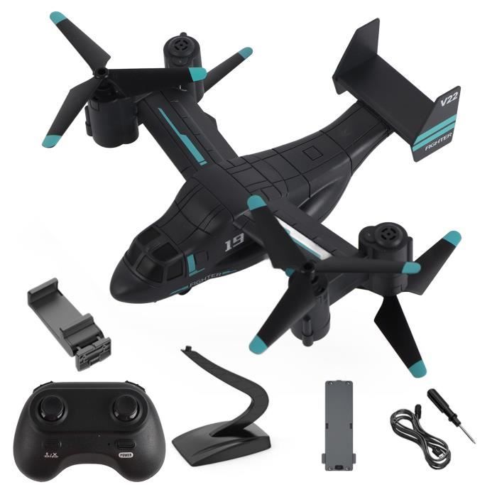 Drfeify avion RC Drone avion télécommandé avec caméra HD 1080P, Mode 2 ...
