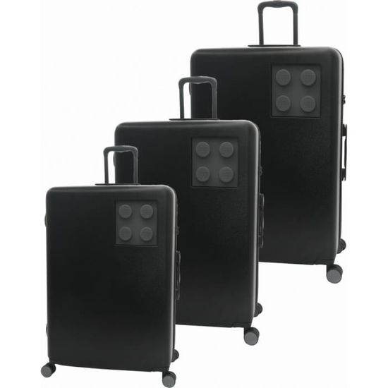 LEGO - BRICK 2X2 URBAN TROLLEY SET - 3 PCS - BLACK-STONE GREY (20155-1 ...