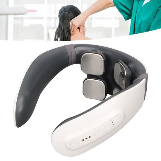 Masseur électrique relaxant pour le dos et le cou, soulage la douleur, étire la Posture ...