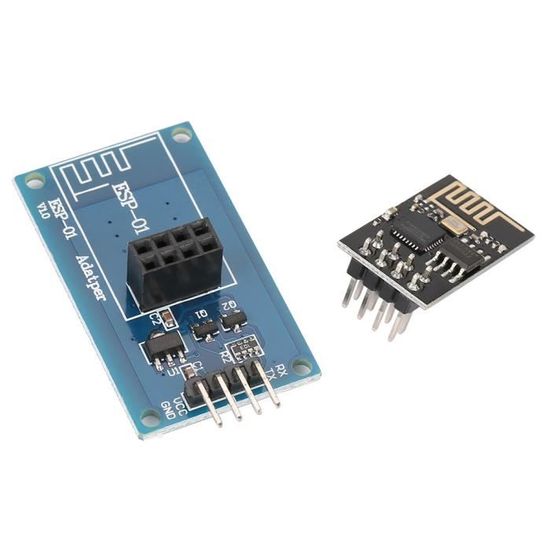 Module Émetteur-Récepteur Sans Fil Wi-Fi Esp8266 Esp-01 - VVIKIZY ...