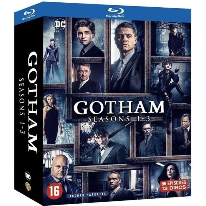 Coffret Blu Ray Gotham Saisons 1 à 3 66 épisodes Cdiscount Dvd