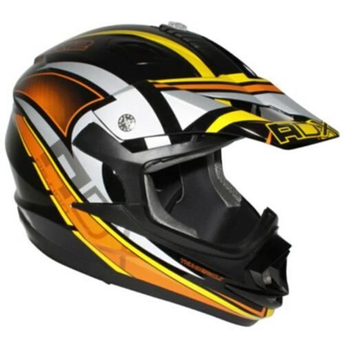 CASQUE CROSS ADX MX2 THUNDERBOLT NOIR - ----ORANGE XS - Cdiscount Auto