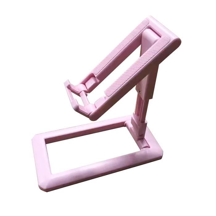 Rose-Support de bureau pliable pour tablette et téléphone portable ...