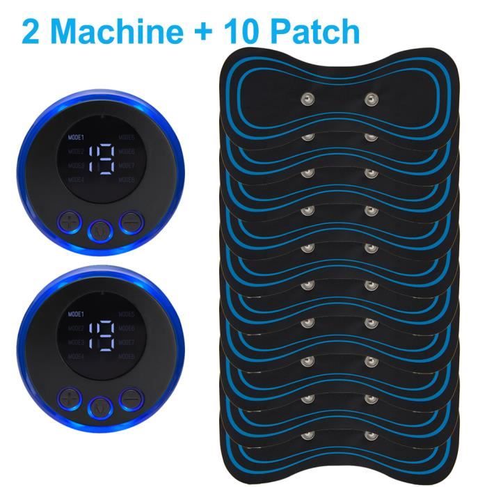 2 Patch Machine 10-Masseur Cervical 8 Modes, Patch De Massage Cervical ...