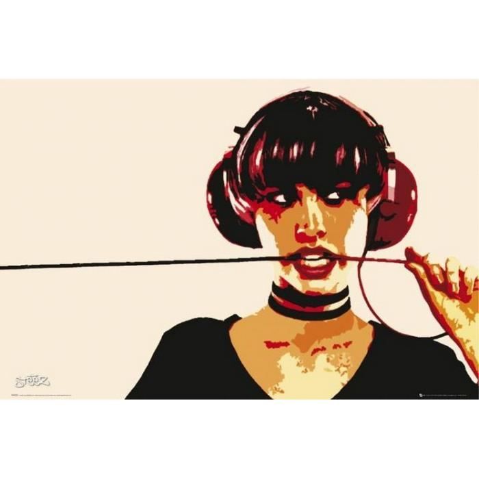 STEEZ - Biter - 61x91,5cm - AFFICHE - POSTER - Cdiscount Maison