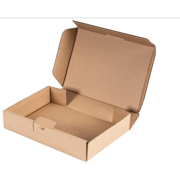 Boxmarket - Lot de 50 Cartons d'Expédition | Carton Format A5 ...