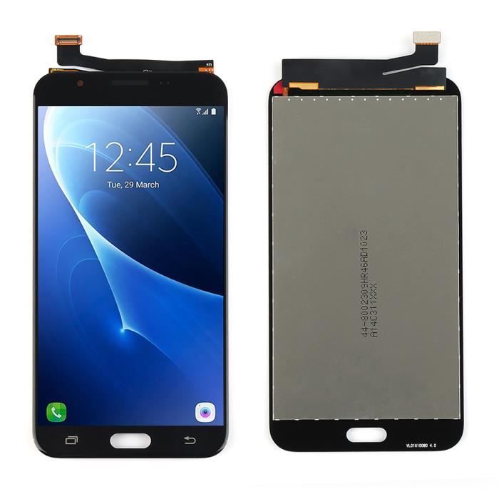 Vitre Tactile Ecran LCD Assemblé Complet pour Samsung Galaxy J7 2017 J727A J727P Noir avec ...