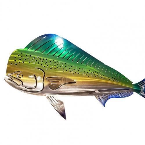 Statue deco,Sculpture de requin en métal, décoration murale, pour la ...