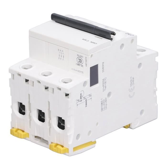 Cikonielf Mini disjoncteur 400V Interrupteur de protection contre les surcharges basse tension à ...