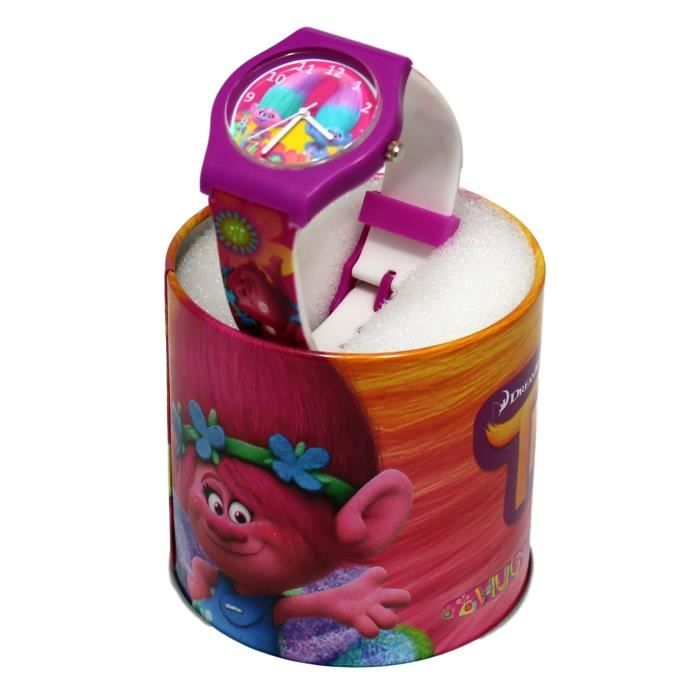 Montre enfant quartz Analogique Trolls Poppy Snack Pack Creek ...
