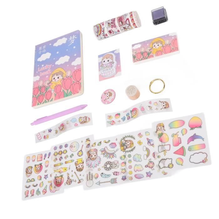 EBTOOLS ruban Washi Ensemble de compte à la main Exquis Cute Cartoon ...