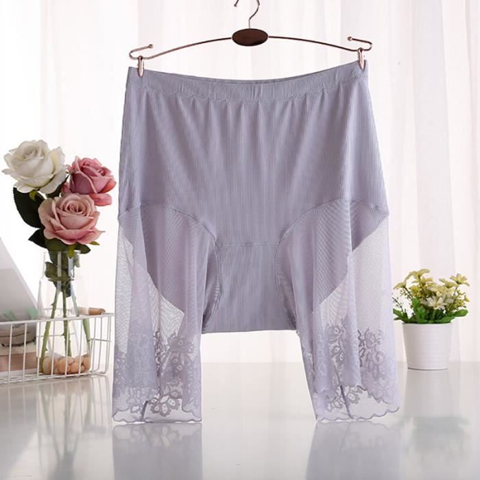 Culotte-slip,60-115 KG Grande Taille Sécurité Pantalons Courts D'été ...