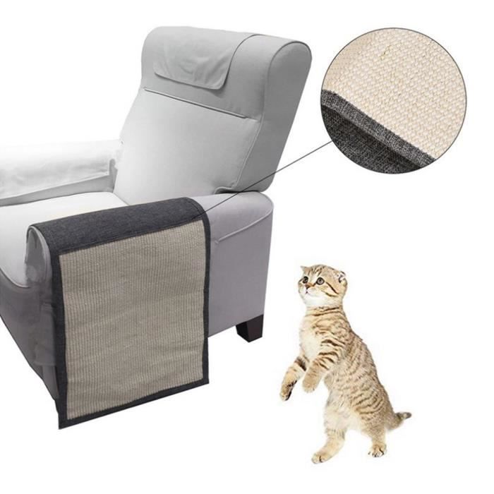 Griffoir pour chat - OHMG - Modèle poteau - 140x60x13cm - Couverture en ...