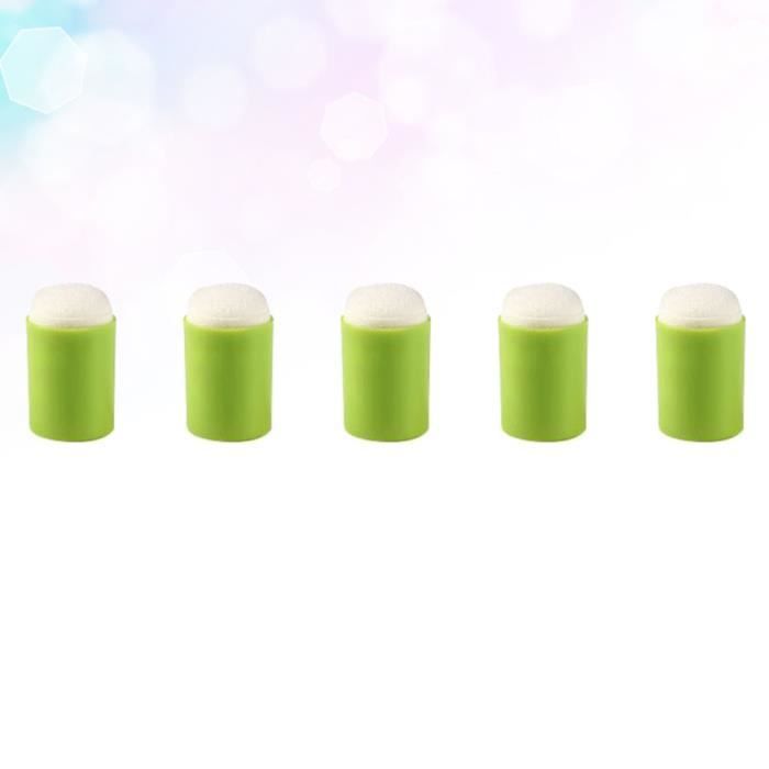 5 pcs Dessin Éponge Creative Doigt Timbre Intéressant Portable Stamper ...