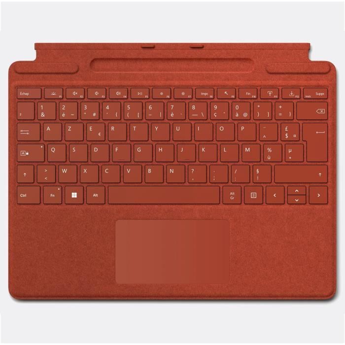 Surface Clavier Signature Keyboard, Rouge Coquelicot, Compatible ...