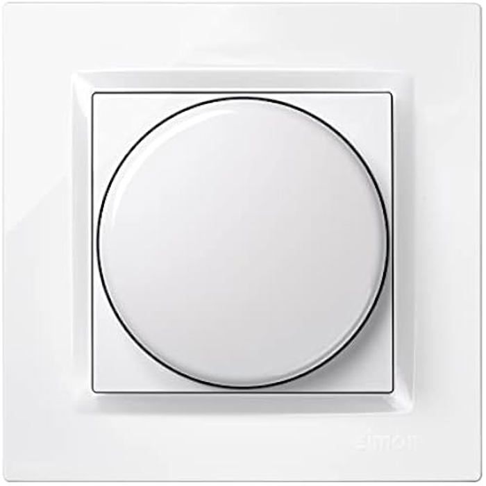 Variateur LED - SIMON - Simon 10 - Blanc - Intérieur - Prêt à poser ...