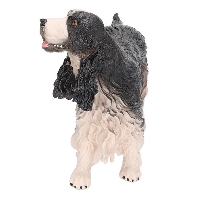 Figurine d'épagneul cocker - SURENHAP - Modèle PL127‑1314 - Noir ...