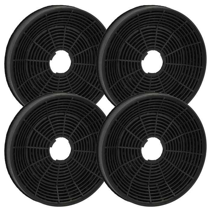 Vhbw 4x Filtres à charbon actif compatible avec Jan Kolbe Triton65.2CN ...