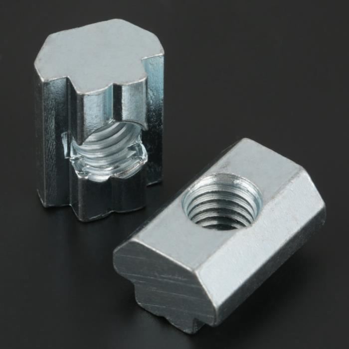 URB écrou à rainure en T Écrou coulissant en T en acier au carbone ...