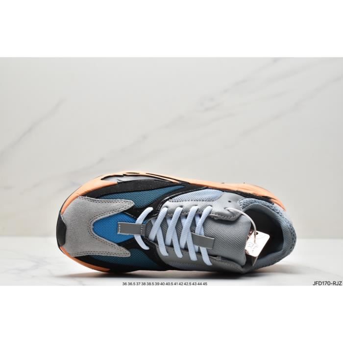 AdidasX originals YeezyX Boost 700 GW0296 Wash Orange Homme Femme ...