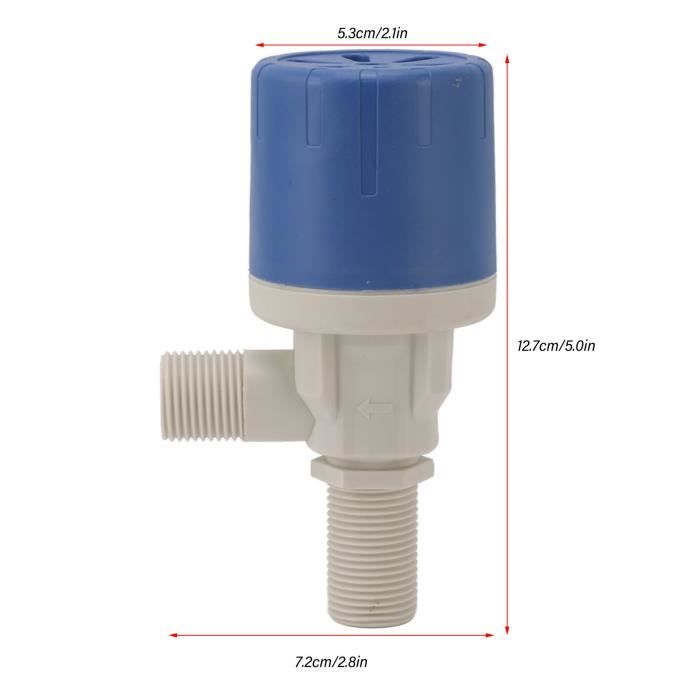 RUIDA Vanne de contrôle du niveau d'eau (Entrée Latérale)Vanne De ...