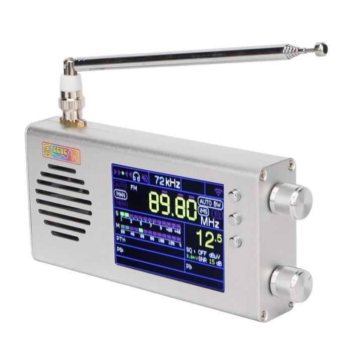 Récepteur radio pleine bande - HURRISE - TEF6686 - Écran LCD 3,2 pouces ...