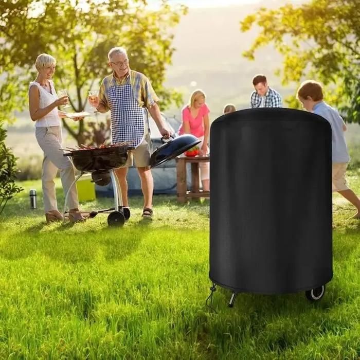 Housse de barbecue - Weber - Rond - Imperméable - Oxford 210D - 61x70cm ...