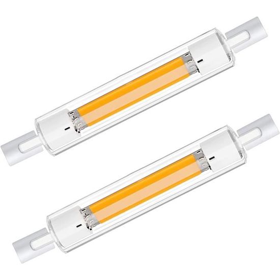 R7S LED 118mm et Sans Scintillement, Ampoule LED R7S 118mm 30W ...