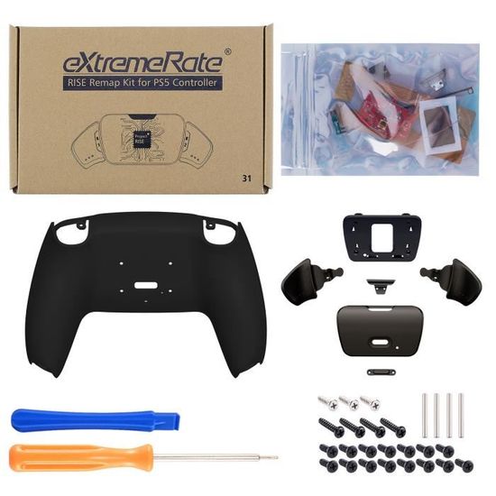 EXtremeRate Rise 2.0 Remap Kit, 2 Palette Métal pour ps5 Manette BDM ...