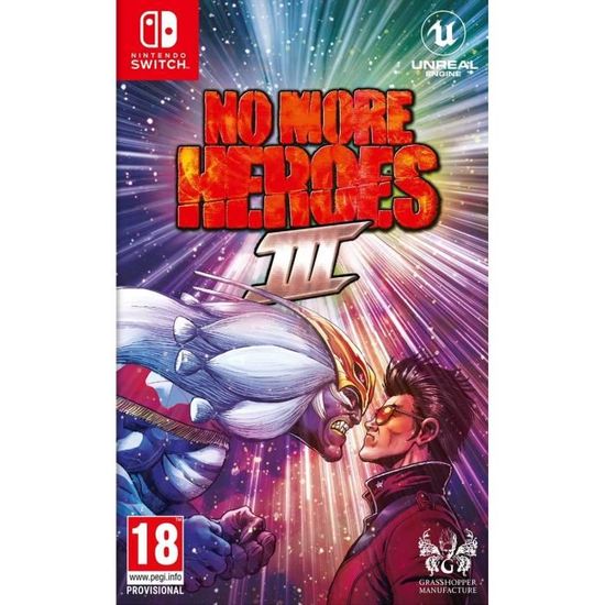 Jeu d'action - Nintendo - No More Heroes 3 - Édition basique - Anglais ...