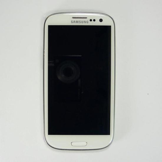 Samsung - Original Vitre tactile écran LCD sur châssis Samsung Galaxy S3 I9300 blanc - Cdiscount ...