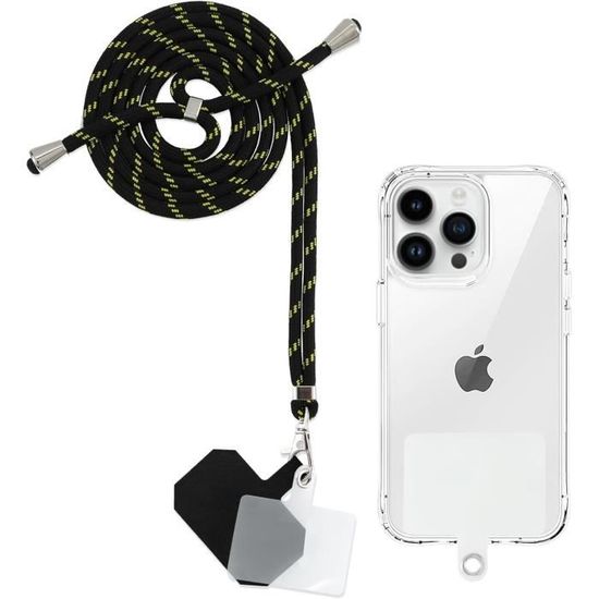 Cordon Telephone Portable, Tour De Cou Telephone Universelle Avec 2 ...