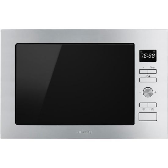 Micro-ondes encastrable Smeg FMI425X - Cdiscount Electroménager