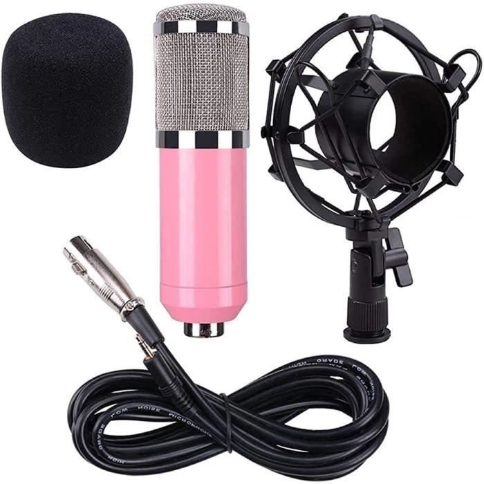 Microphone D'Enregistrement De Cable De Micro à Condensateur, Kit De ...