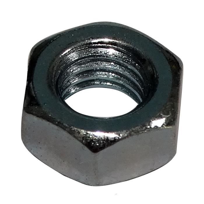 Aerzetix: C19151 100x écrou héxagonal M5 8mm H4mm DIN934 acier zingué ...