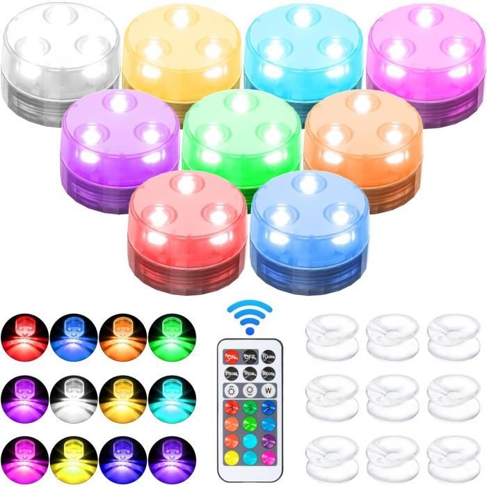 Daphomeu Mini Led A Pile,Bougie Chauffe Plat Led Avec TéLéCommande - Mini LumièRes Led ...