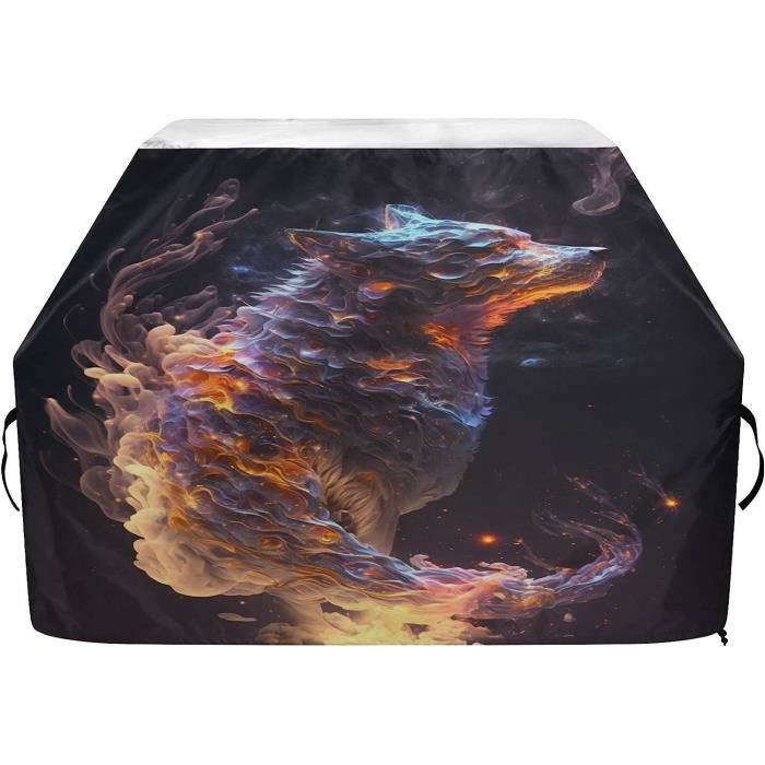 Nebula Wolf Housse de barbecue robuste de 165 cm pour extérieur[878 ...